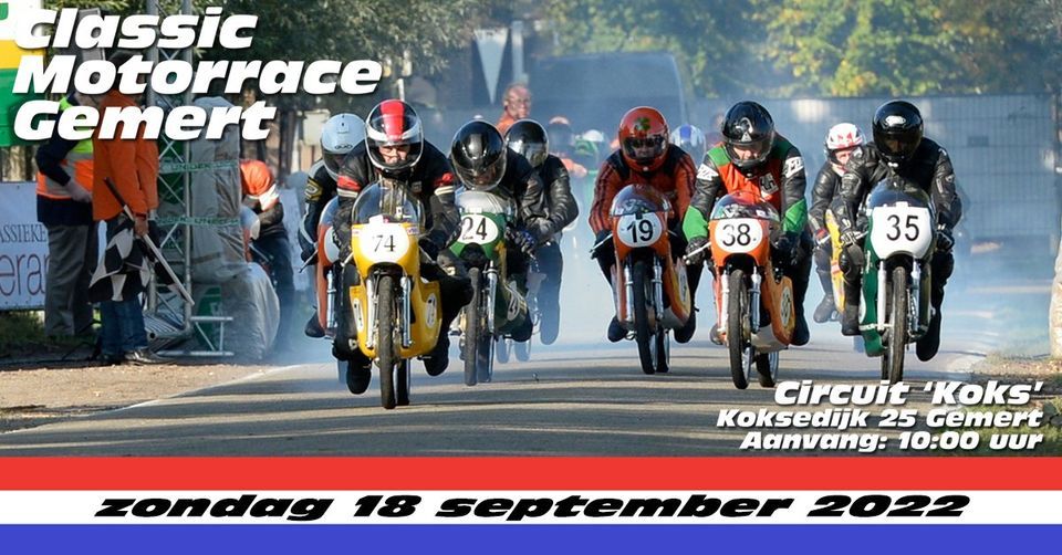 Classic Motorrace Gemert 2022, KOKS Gemert, 18 September 2022
