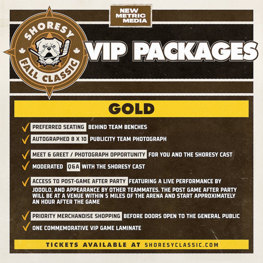 Shoresy Fall Classic After Party at Citizens House of Blues Boston ...