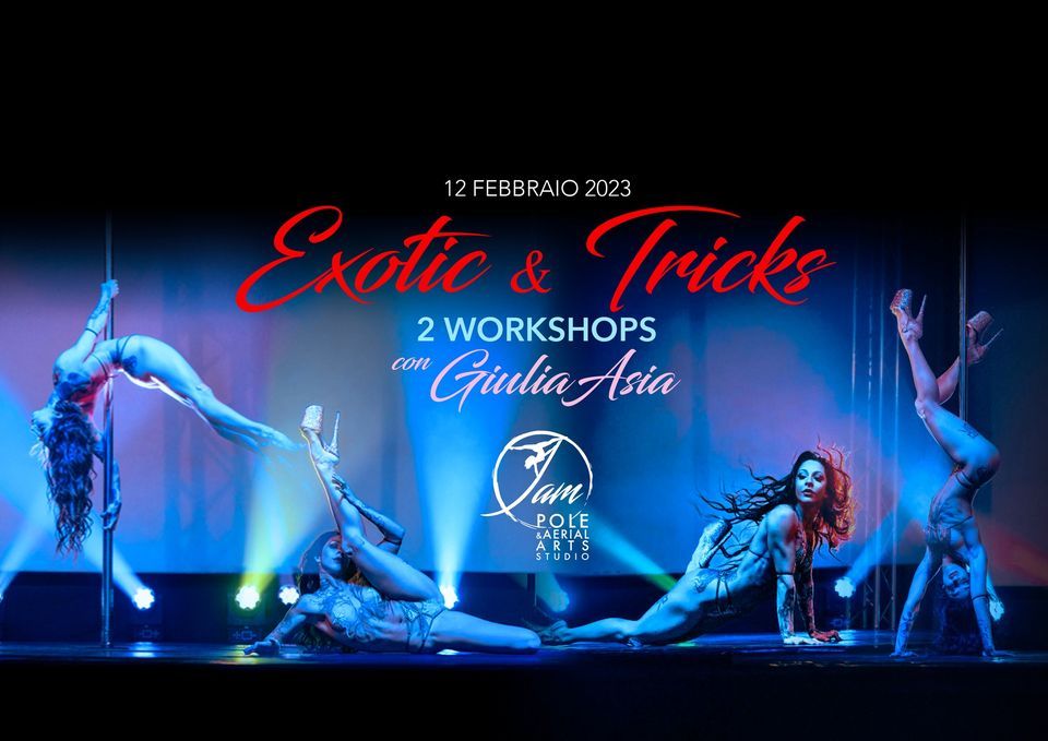 Exotic & Tricks con Giulia Asia, Jam Pole & Aerial Studio - Pole dance Aerial Arts and Fitness ...