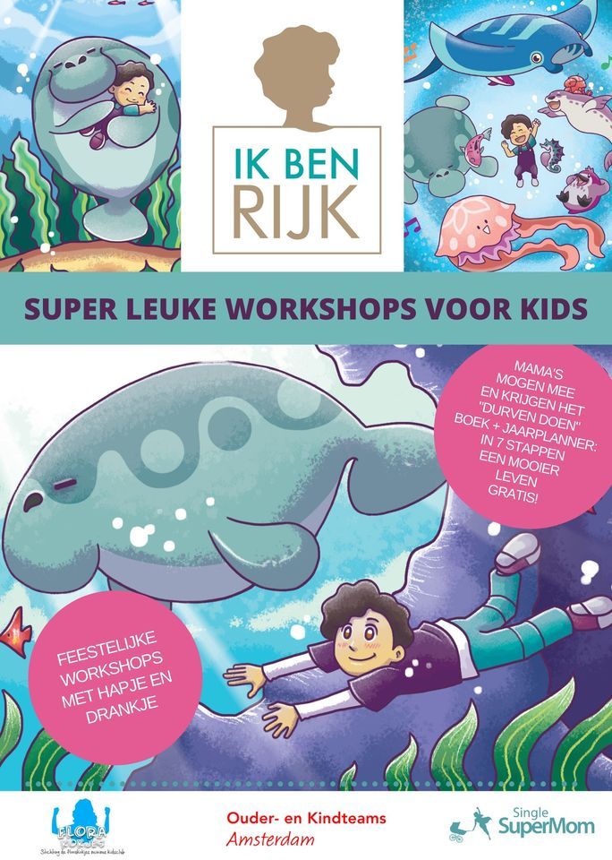 Workshop Ik ben rijk voor kinderen in Amsterdam Noord, Buurthuis Van ...