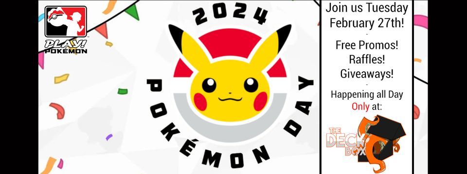 Pokemon Day 2024!!, The Deck Box, Fletcher, 27 February 2024