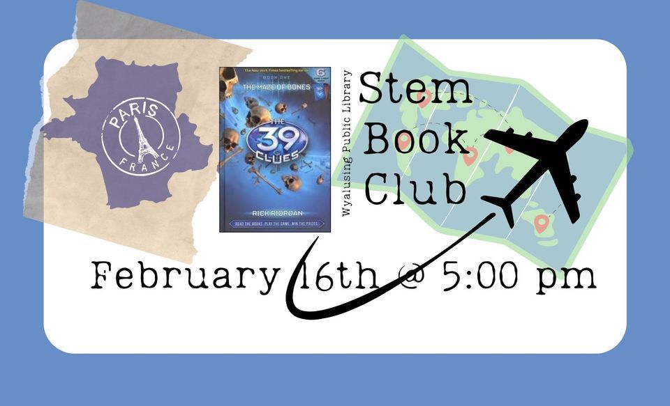 Stem Book Club, Wyalusing Public Library, 16 February 2024