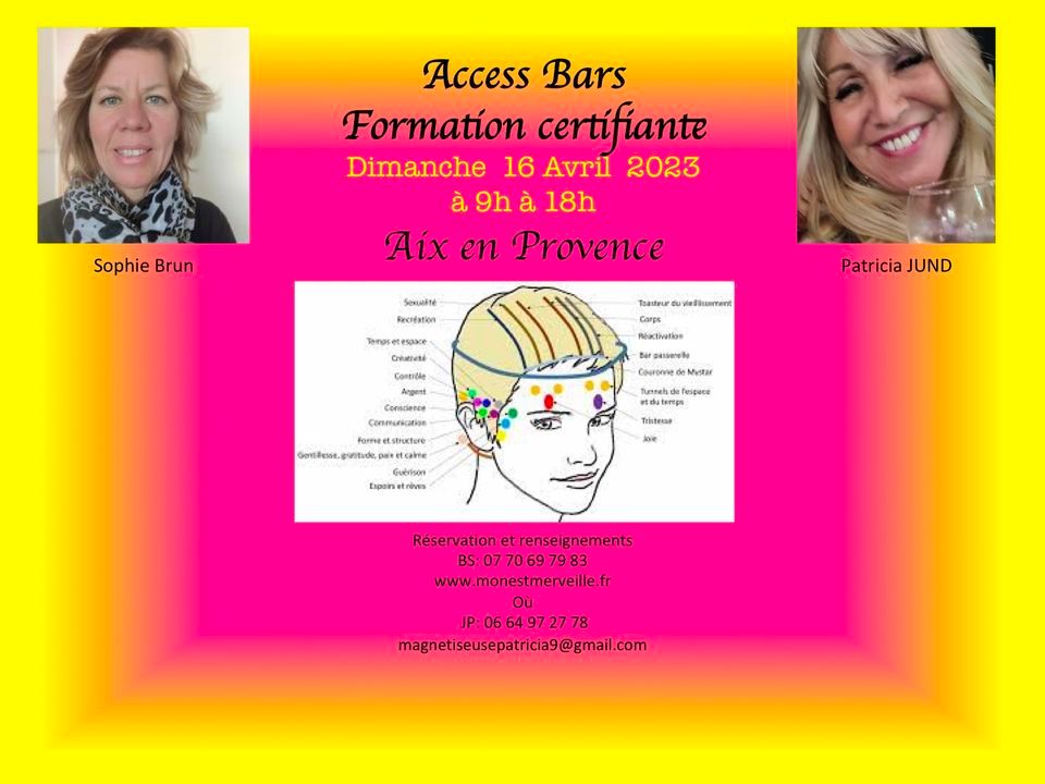 Formation Certifiante Access Bars, Aix-en-Provence, 16 April 2023