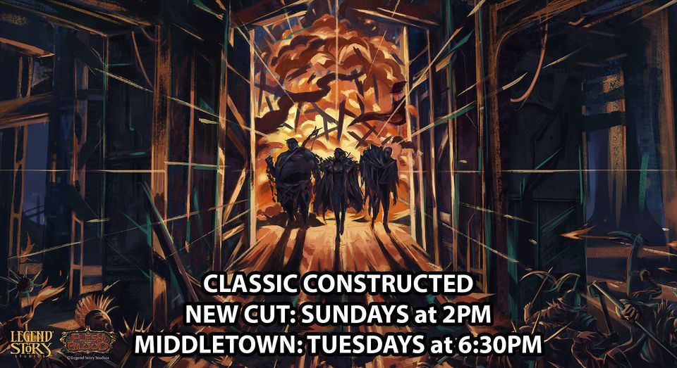 Flesh & Blood Classic Constructed Armory @ CNA New Cut, Card N All ...