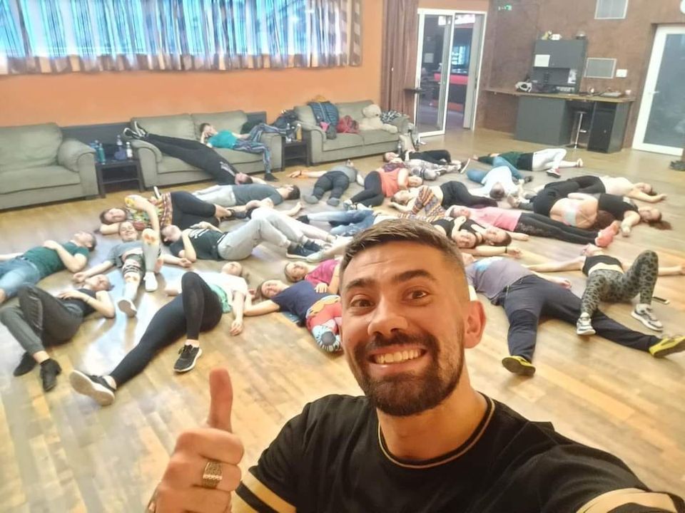 Reggaeton workshop s Pavlem Maximenko, Taneční studio Stolárna, Olomouc, 25 February 2023