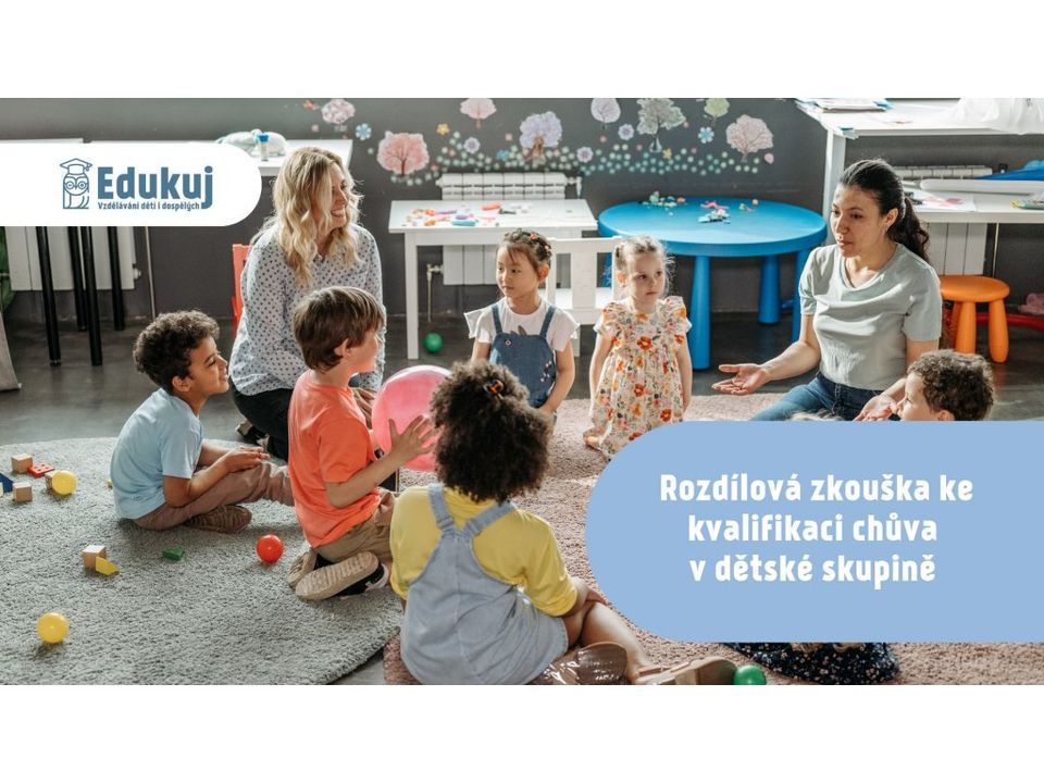 Rozdílová zkouška ke kvalifikaci chůva v dětské skupině - leden 2024, Skupovka, Plzen, 24 ...