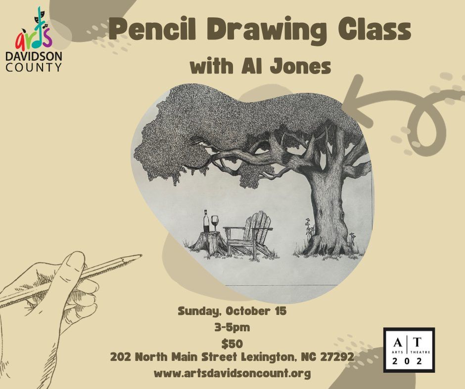 Pencil Drawing Class with Al Jones, Arts Theatre 202, Lexington, 15 ...