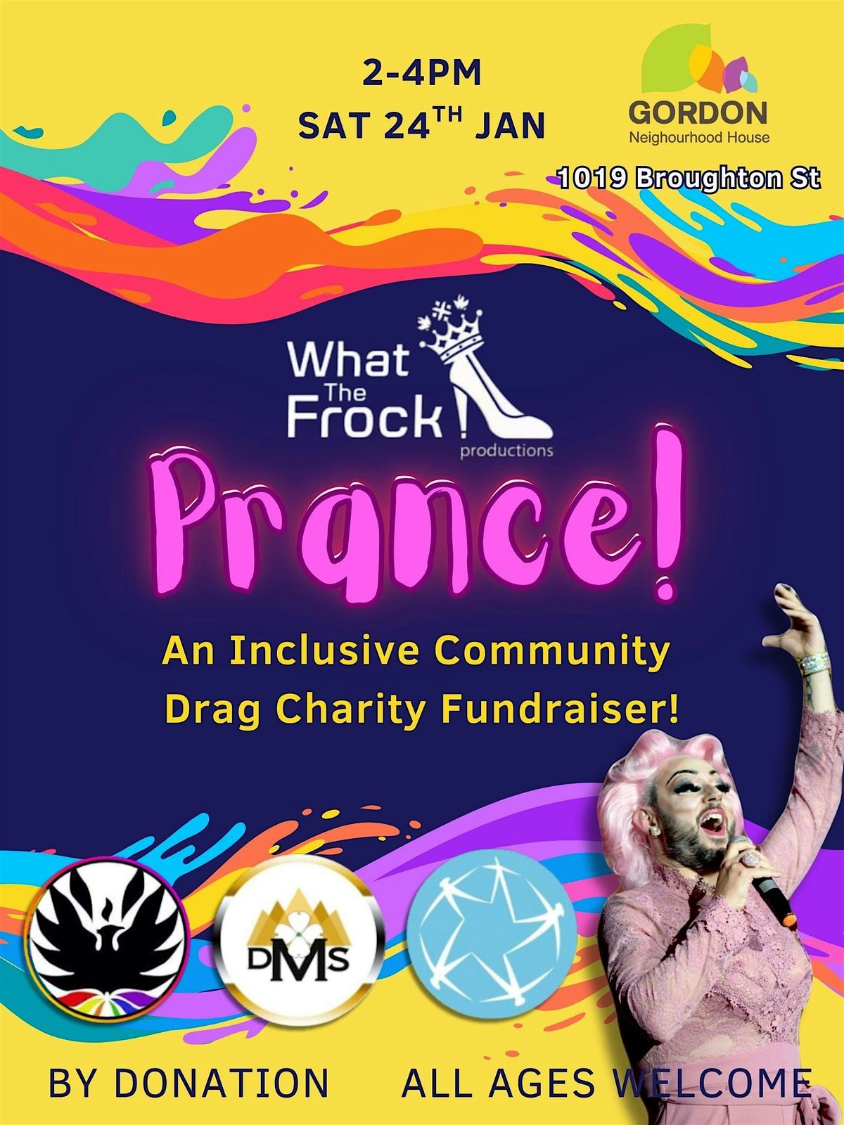 Prance! An inclusive community Drag charity fundraiser!, Gordon ...