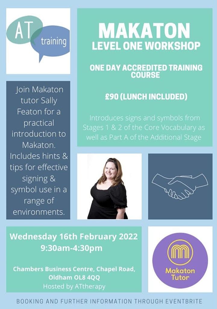 Makaton level one workshop., Chambers Business Centre, Oldham, 16 ...