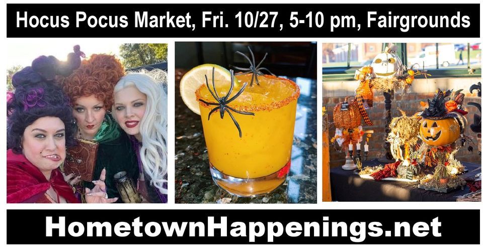 Hometown Hocus Pocus Indoor Market, Lake County Fairgrounds, Crown ...