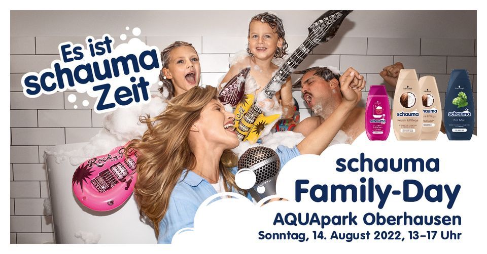 Schauma Family-Day | Es ist Schauma-Zeit, AQUApark Oberhausen, 14 ...