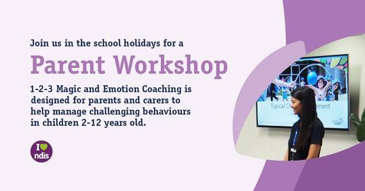 1-2-3 Magic & Emotion Coaching Parent Workshop, Growing Early Minds ...