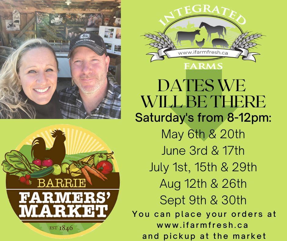 Integrated Farms at the Barrie Farmers Market, Barrie Farmers' Market ...