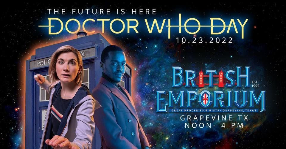 Doctor Who Day - 2022, The British Emporium, Grapevine, 23 October 2022