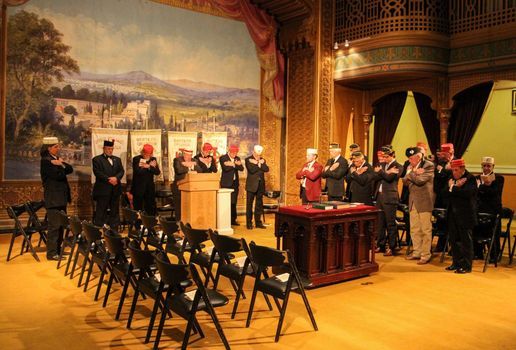 Valley of Santa Fe officers installation ceremony, Santa Fe Scottish ...
