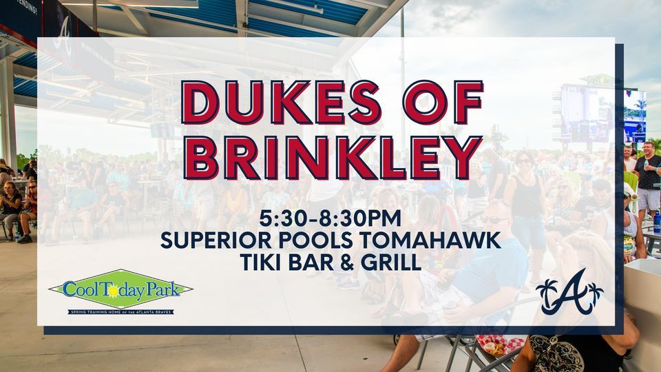 Dukes of Brinkley at Superior Pools Tomahawk Tiki Bar & Grill, CoolToday Park, Venice, 15 April 2022
