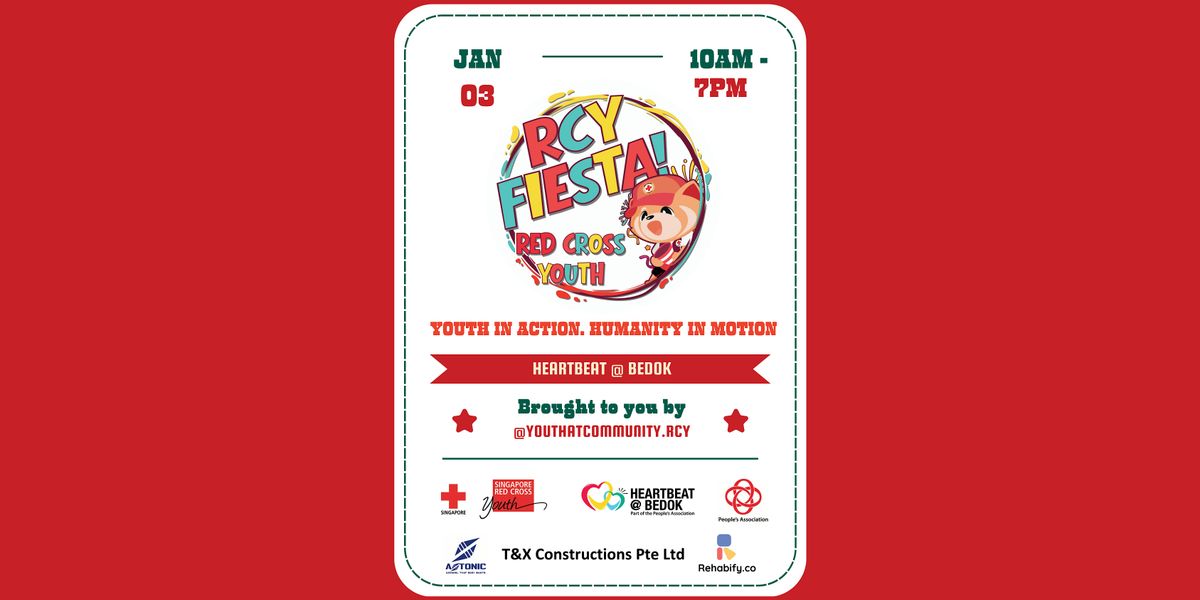 Red Cross Youth Fiesta 2026, Heartbeat @ Bedok, 3 January 2026