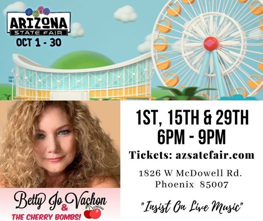 Betty Jo Vachon - AZ State Fair, Arizona State Fair, Tempe, 1 October 2021