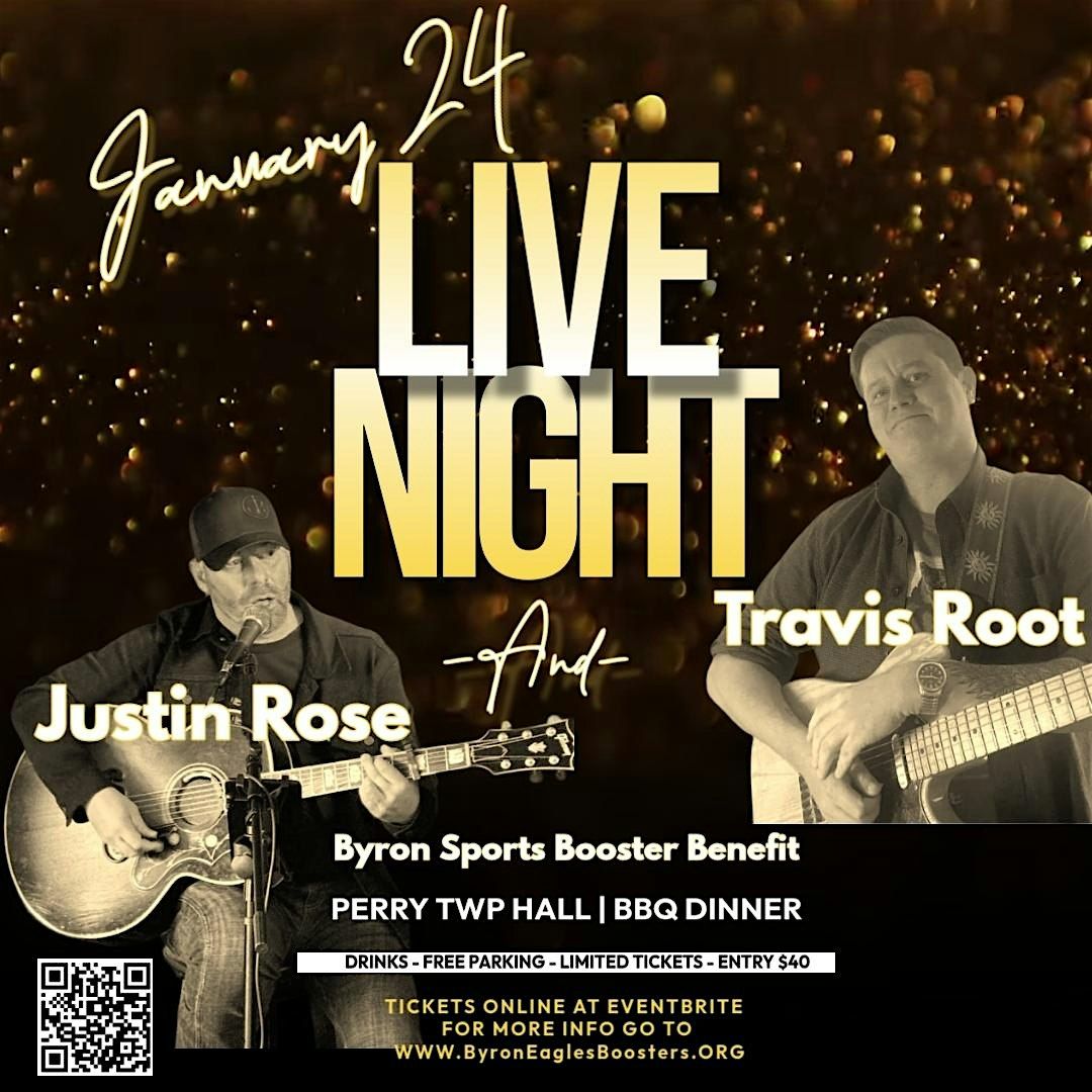 Music Event with Root & Rose, Perry Township Hall, 24 January 2026