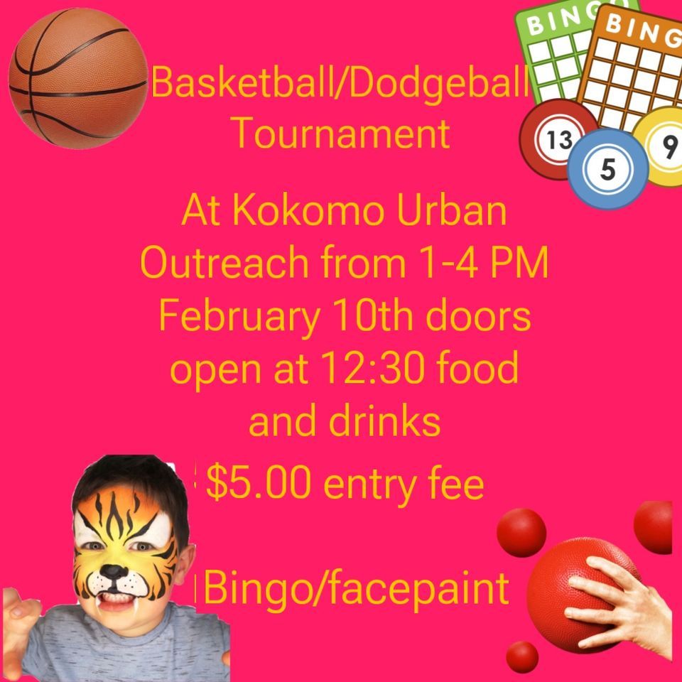 Basketball/ dodgeball tournament , 1701 S Locke St, Kokomo, IN, 10 ...