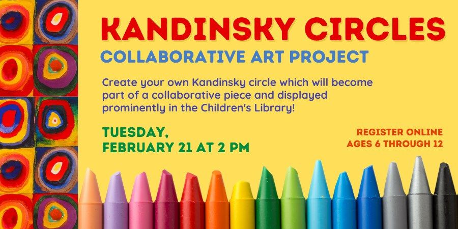 Kandinsky Circles Collaborative Art Project, Hudson Public Library, 21 ...