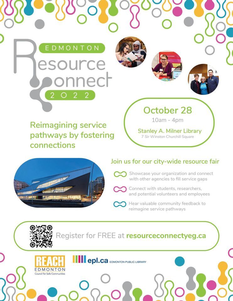 Edmonton Resource Connect 2022, Stanley A. Milner Library, Nisku, 28 October 2022