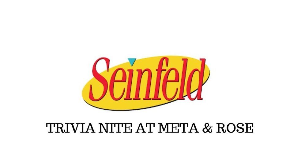 “Seinfeld” Trivia Nite in The Clock Tower Lobby by Meta & Rose ...