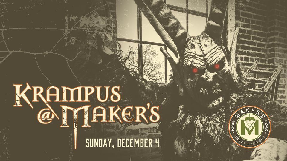 Church St Krampus Market at Makers 2022, Maker's Craft Brewery, Norfolk, 4 December 2022