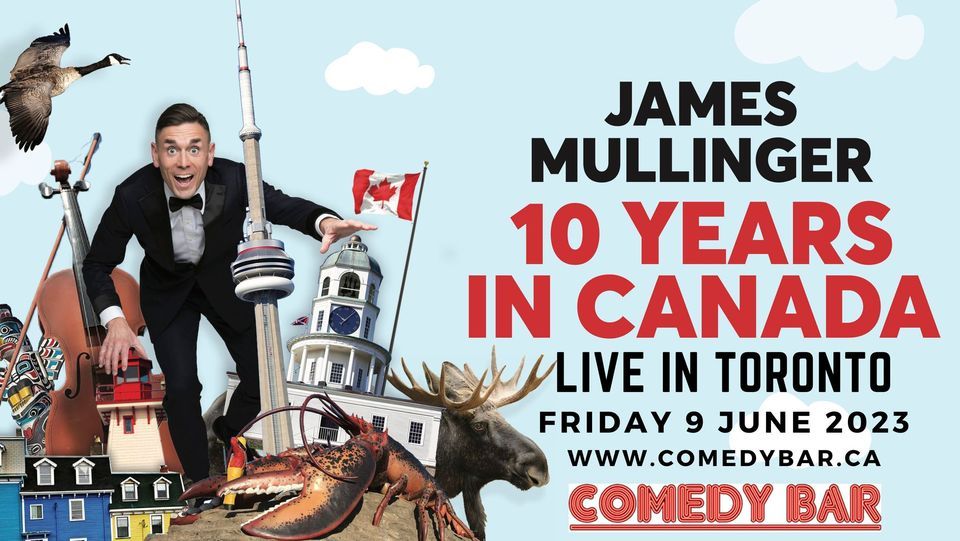 James Mullinger live at The Comedy Bar, Toronto, Ontario, 2800 Danforth ...