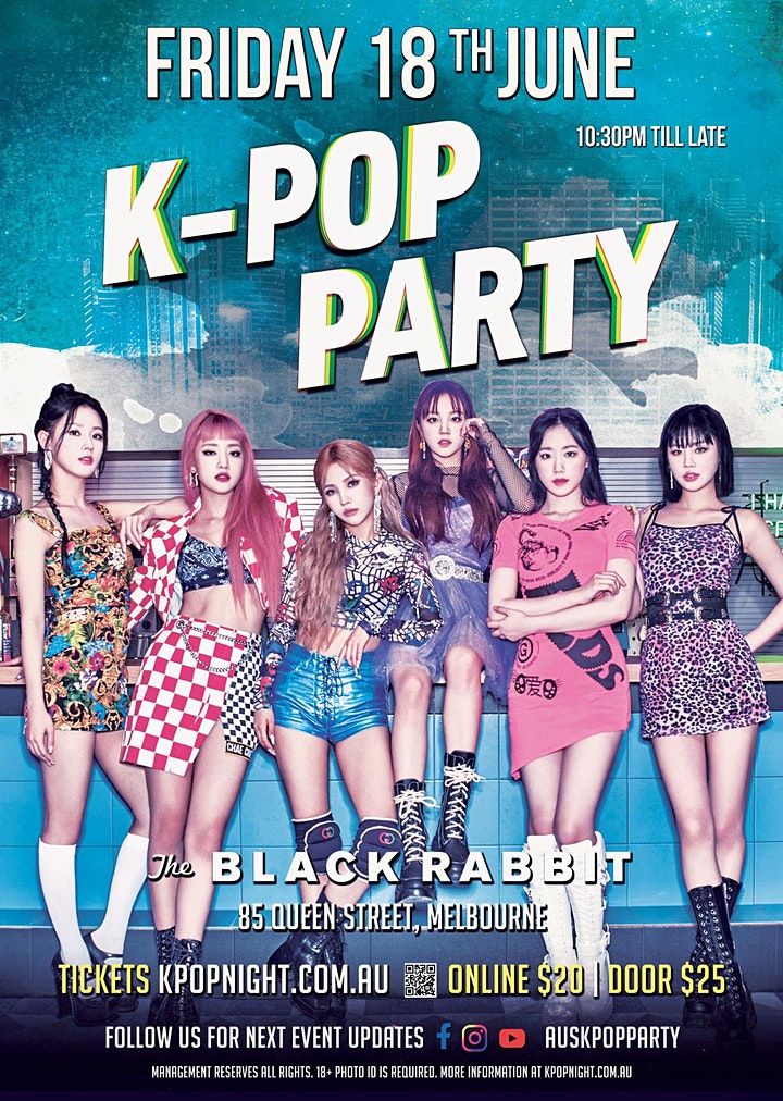 Melbourne K-Pop Party [Full Capacity Event], The Black Rabbit ...