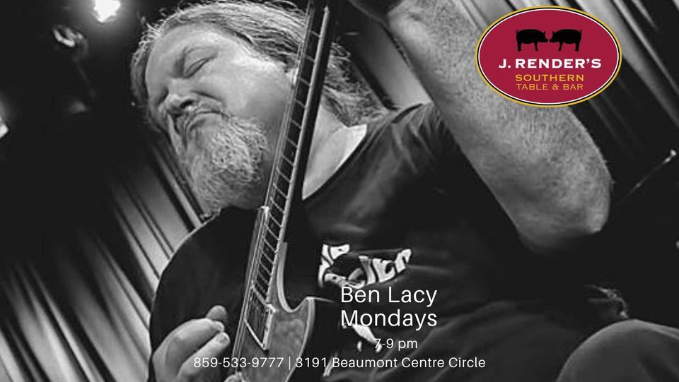 Ben Lacy at J. Renders, J. Render's Southern Table & Bar, Lexington, 25 ...