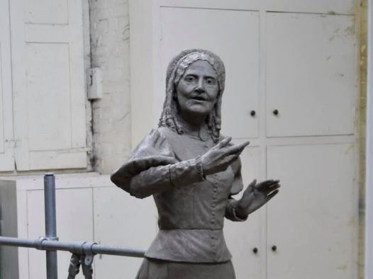 Elizabeth Statue Unveiling Event, Congleton Town Centre, 8 March 2022