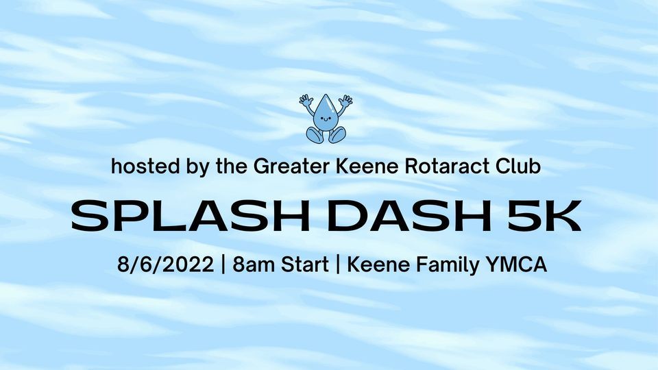 Inaugural Splash Dash 5K, Keene Family YMCA, 6 August 2022