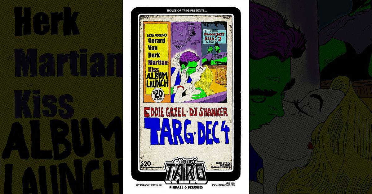 GERARD VAN HERK (Deja Voodoo) + Eddie Gazel + DJ Shanker, House of TARG ...