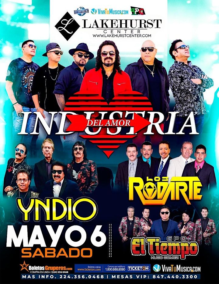 INDUSTRIA DEL AMOR GRUPO YNDIO LOS RODARTE GRUPO EL TIEMPO, Lakehurts ...