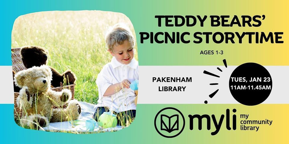Teddy Bears Picnic Storytime @ Pakenham Library, Henry Street,Pakenham ...