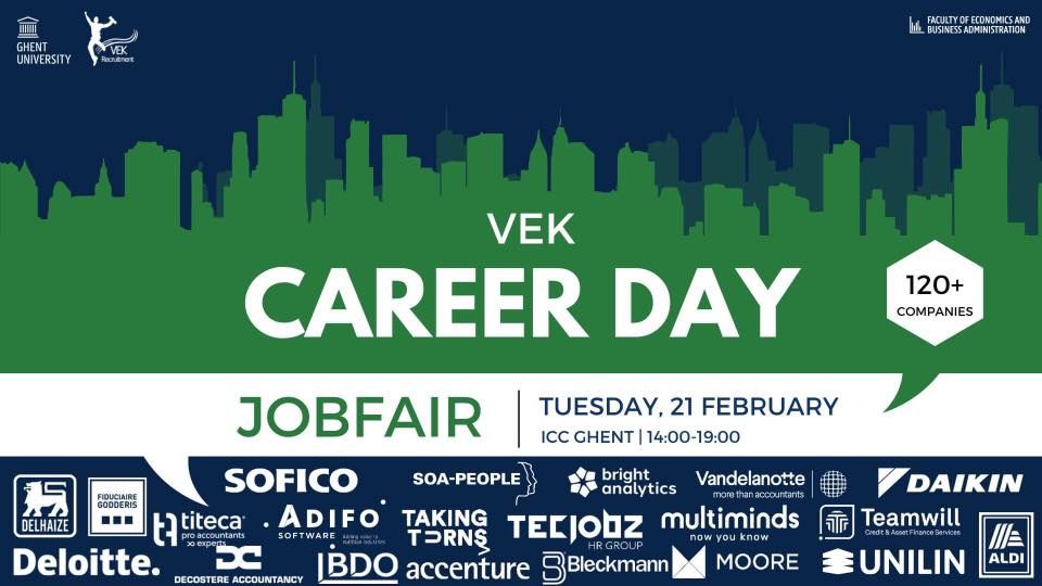 VEK Career Day 2023, Gent ICC, 21 February 2023