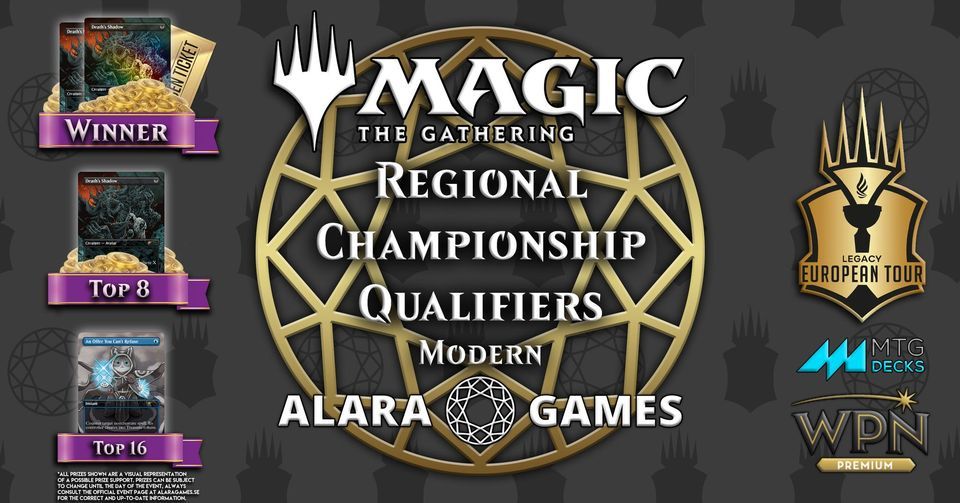 Regional Championship Qualifiers (RCQ) - Modern, Alara Games ...