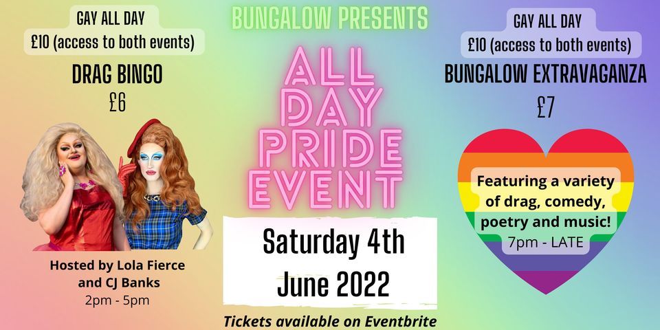 Drag Bingo and Pride All Dayer!, 15 Shuttle Street, Paisley, PA1 1YD ...
