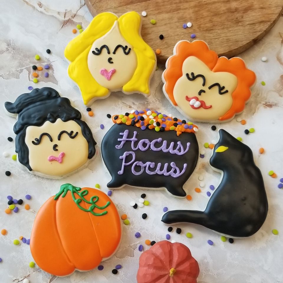 Hocus Pocus Sugar Cookie Decorating Class, Buffalo Cake Pops, 20 October 2022