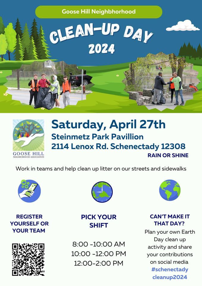 Clean-up Day 2024!, Lenox Road Schenectady, NY, United States, New York ...