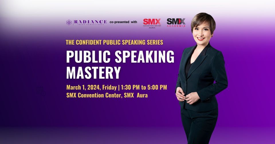 SMX AcademiX: PUBLIC SPEAKING MASTERY: The Confident Public Speaking ...