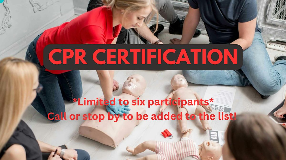 CPR/AED Certification for Infants, Children, and Adult, 150 Tunnel Rd, Asheville, 26 February 2026