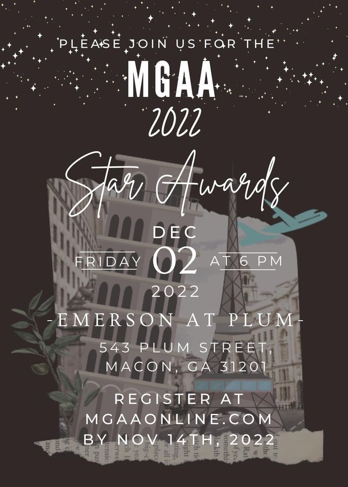 MGAA Star Awards 2022, Emerson at Plum, Macon, 2 December 2022