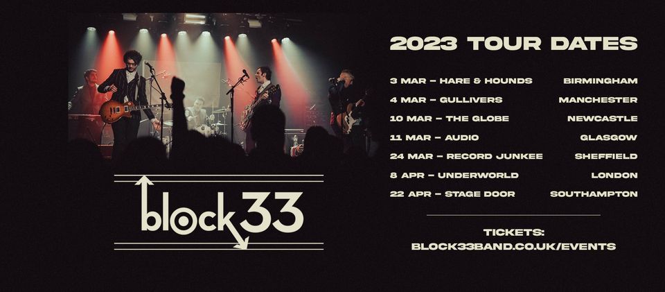 Block 33 LIVE @ The Record Junkee, Sheffield, Record Junkee, Sheffield ...