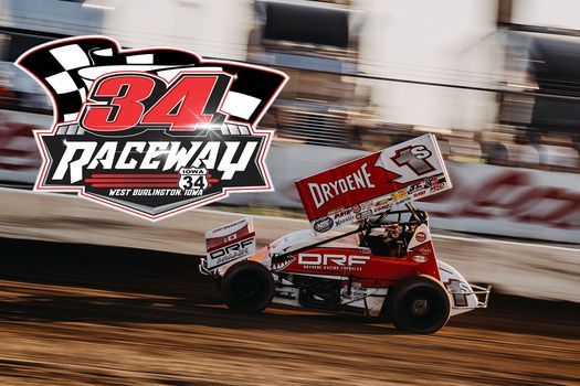 World of Outlaws at 34 Raceway, 34 Raceway, West Burlington, 17 June 2021