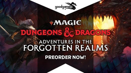 Adventures in the Forgotten Realms Pre-Release Events, Good Games ...