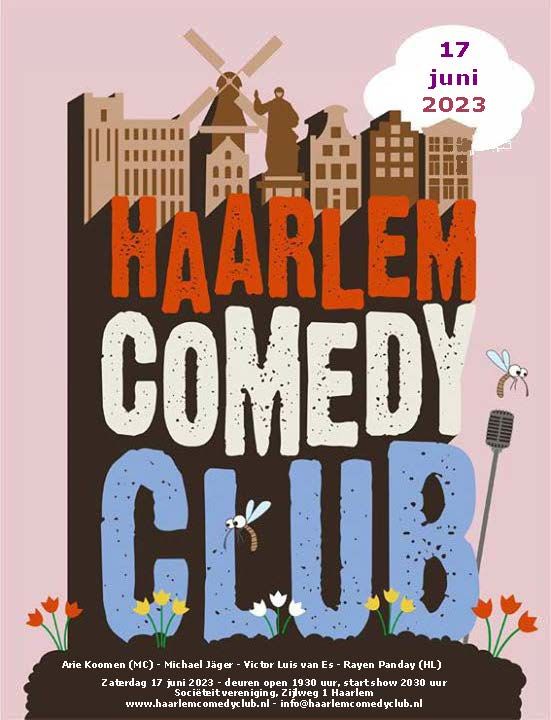 Haarlem Comedy Club - juni 2023, Societeit Vereeniging, Haarlem, 17 ...