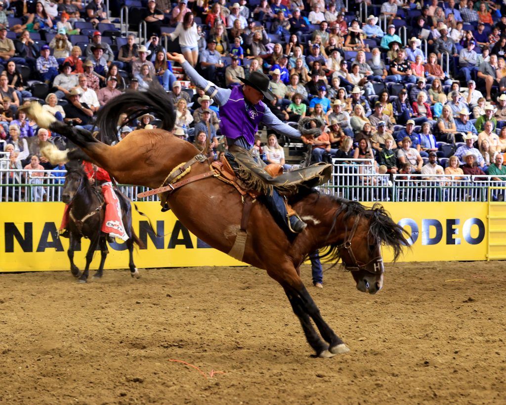 College National Finals Rodeo: Bulls & Broncs, Ford Wyoming Center ...