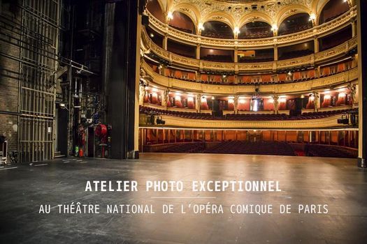 Atelier photo à lOpéra Comique, Opéra Comique, Paris, 28 June 2021